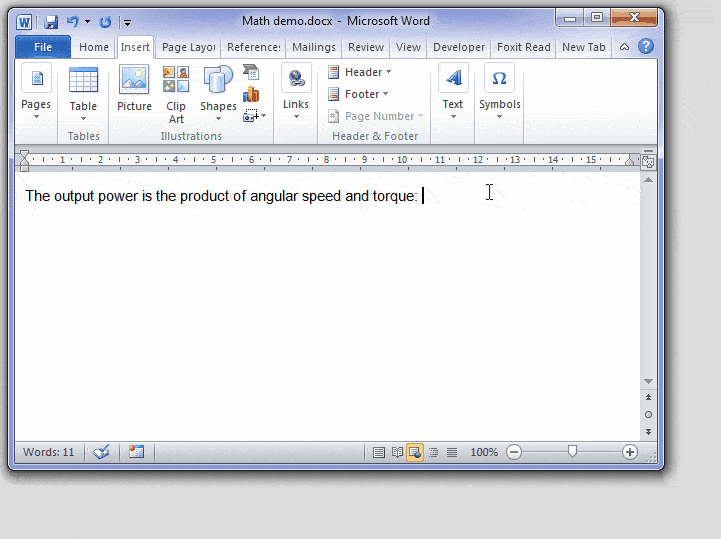 MS Word Tricks Typing Math Symbols